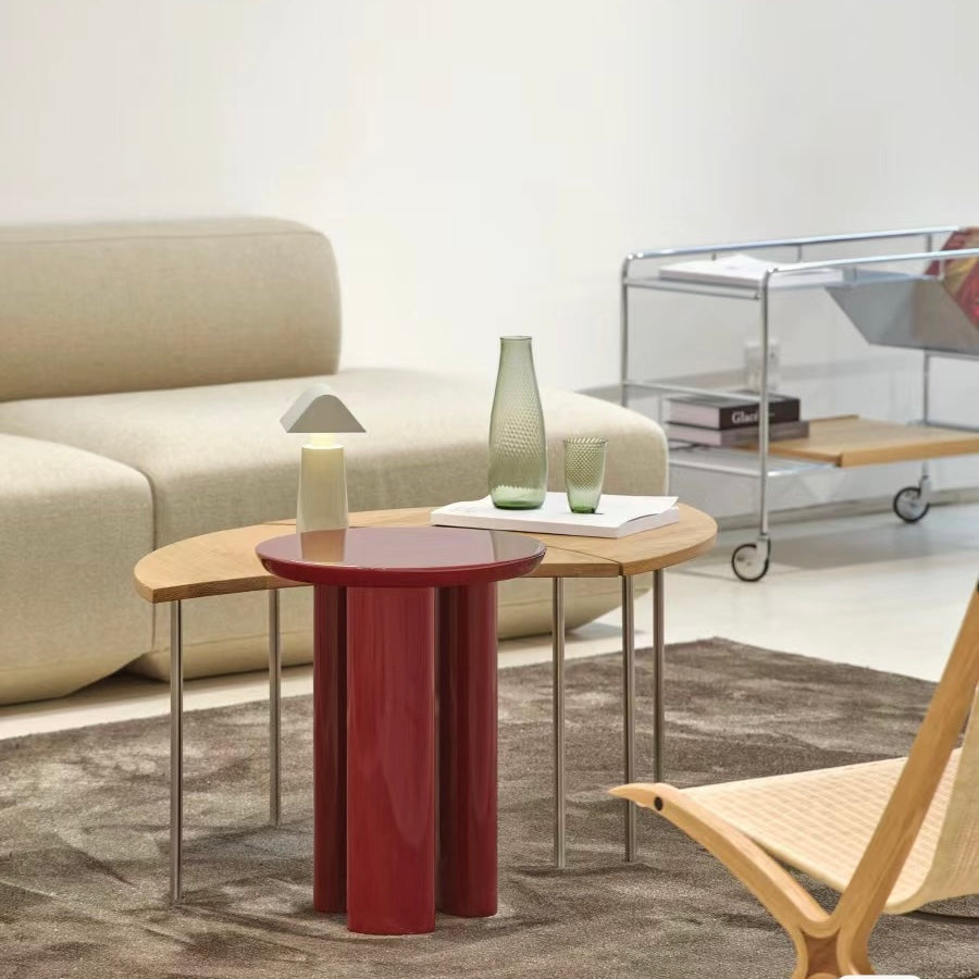 COZONI Callie Side Table | lacquered surface Bedside table